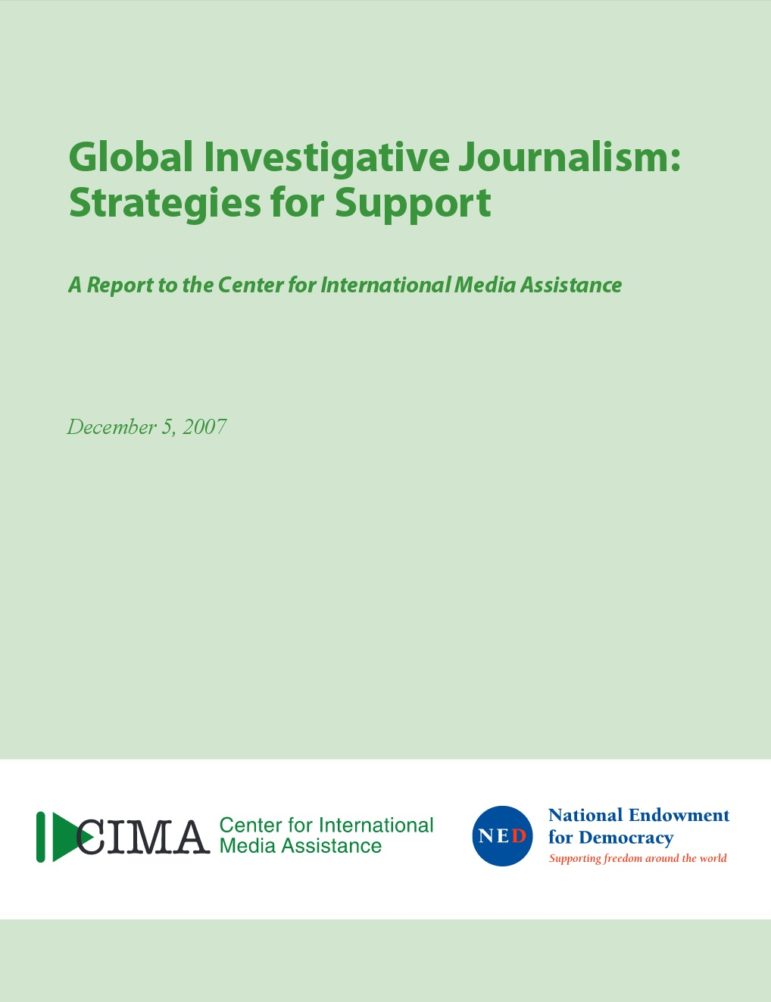 20 Years On, A Global Network for the World’s Investigative Journalists ...
