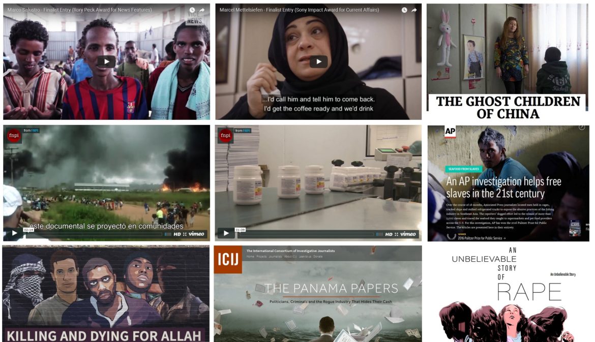 Great Journalism of 2016 – Global Investigative Journalism Network