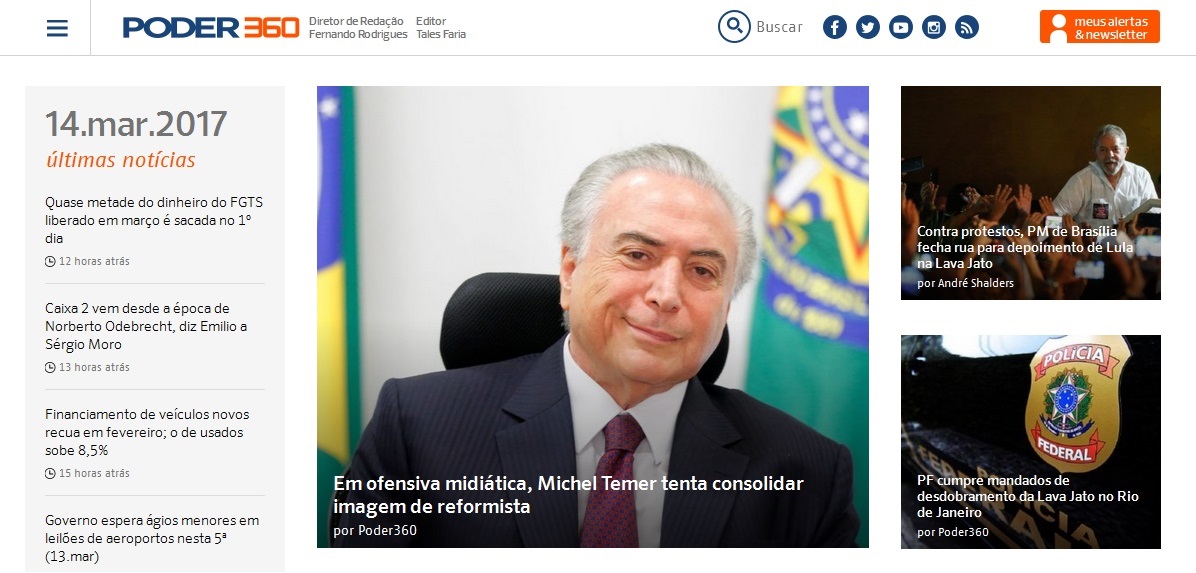 Poder360: Brazil’s “Politico” Digs into Politics and Power – Global ...