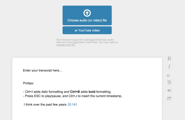 The Best New Ways To Transcribe – Global Investigative Journalism Network