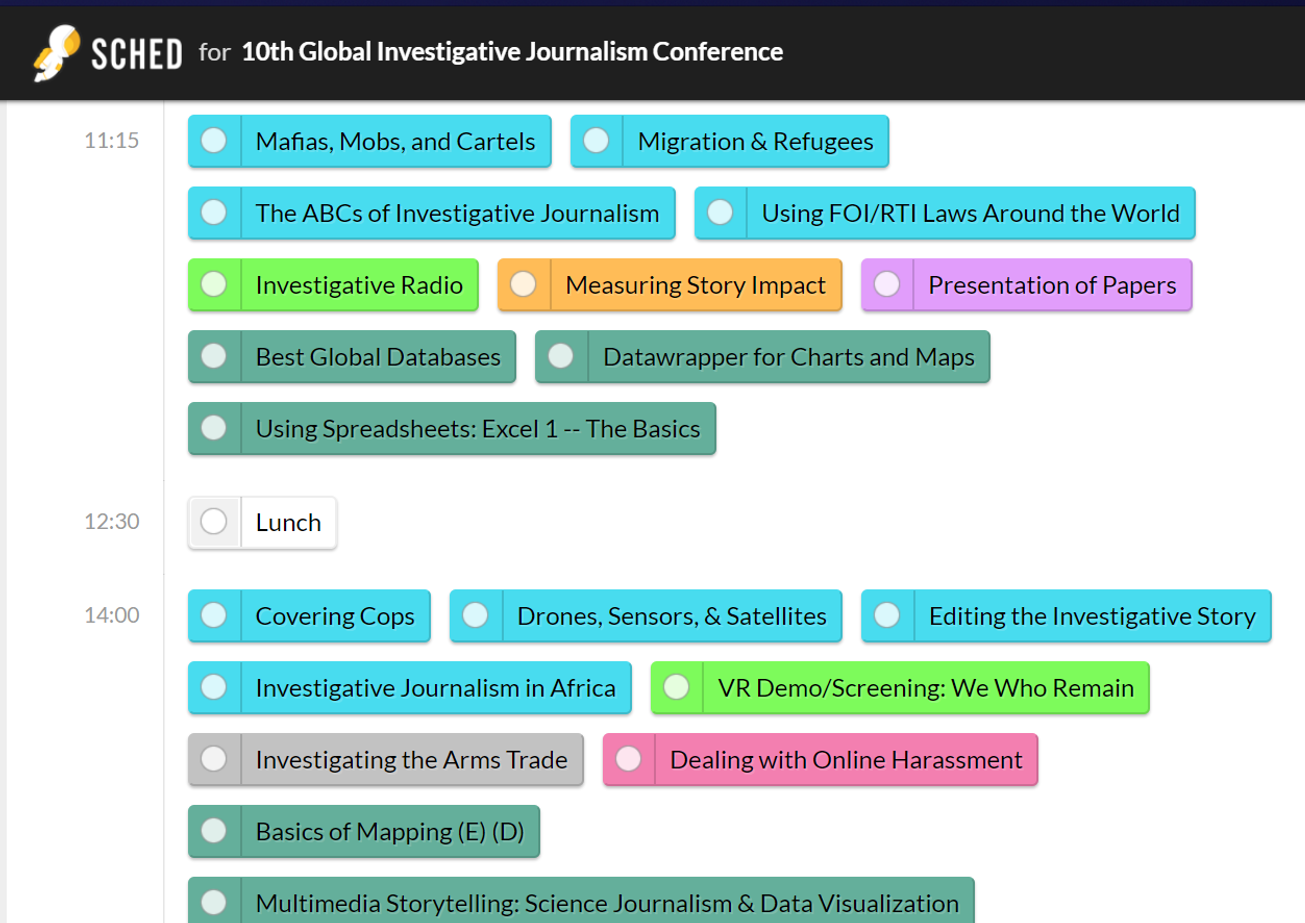 Global IJ Conference Program Released – Global Investigative Journalism ...