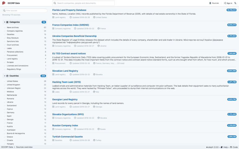 Journalism’s Deep Web: 7 Tips on Using OCCRP Data – Global ...