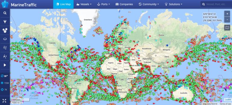 Ocean Ship Traffic Maps Global Shipping Traffic Map ZYKNPS Ocean Ship Traffic Maps Global Shipping Traffic Map ZYKNPS