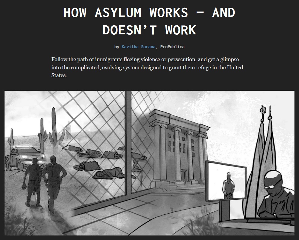 How ProPublica Used a Game to Tell Stories of Five Immigrants Seeking ...