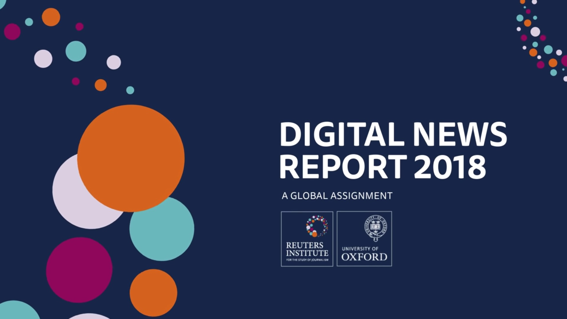 Document of the Day: Reuters Institute Digital News Report 2018 ...