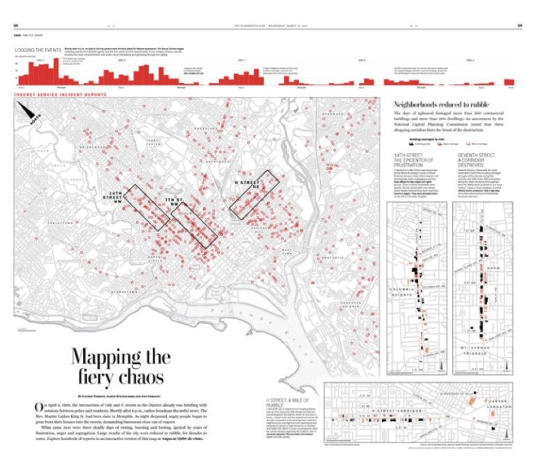 How They Did It: Mapping the Fiery Chaos of DC’s 1968 Riots – Global ...