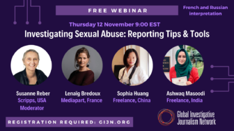 GIJN Webinar — Investigating Sexual Abuse: Reporting Tips & Tools ...