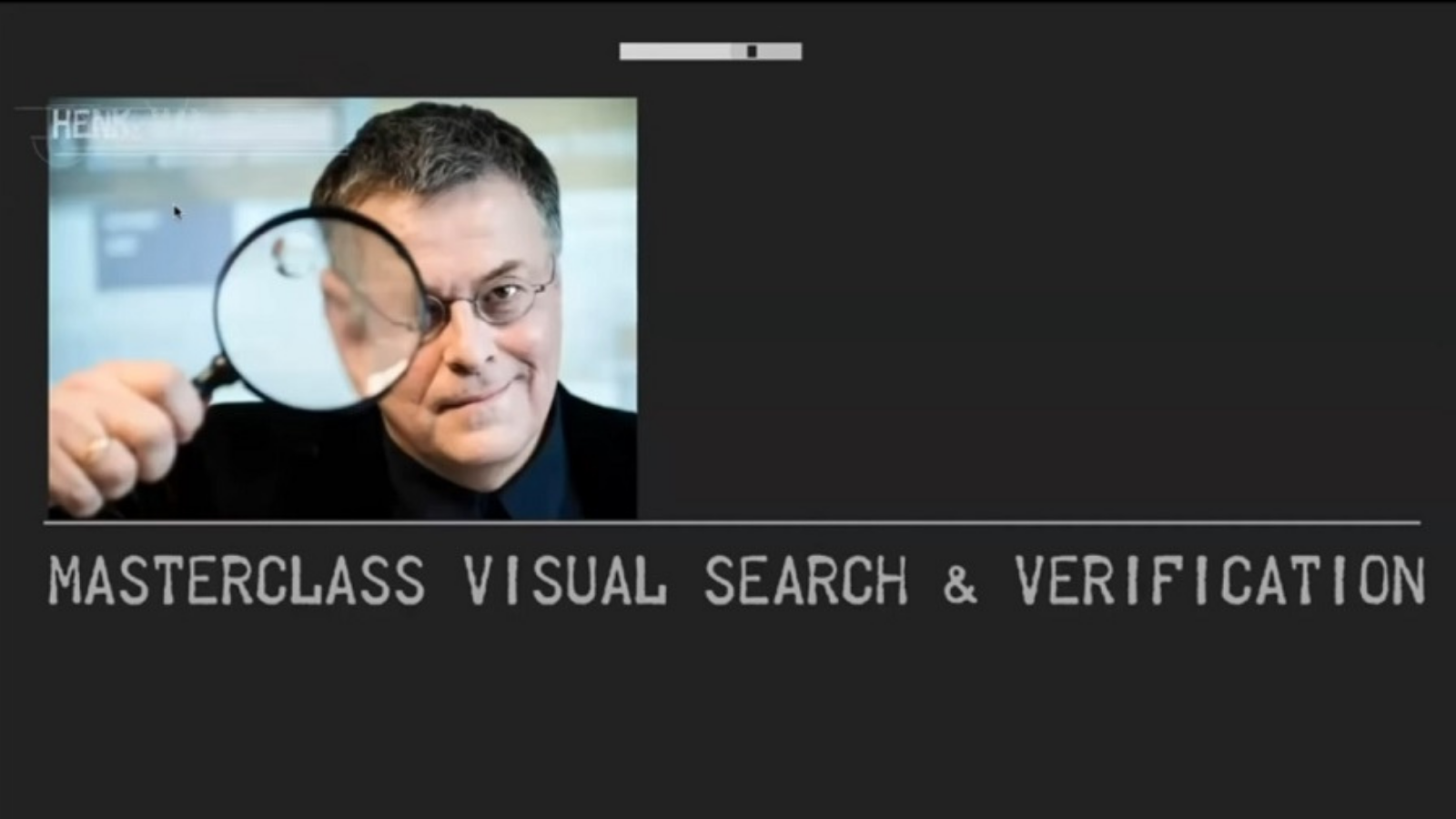 Henk van Ess on Visual Thinking for Online Investigations – Global ...