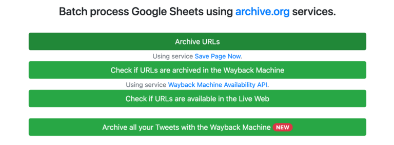 4 More Essential Tips for Using the Wayback Machine – Global ...