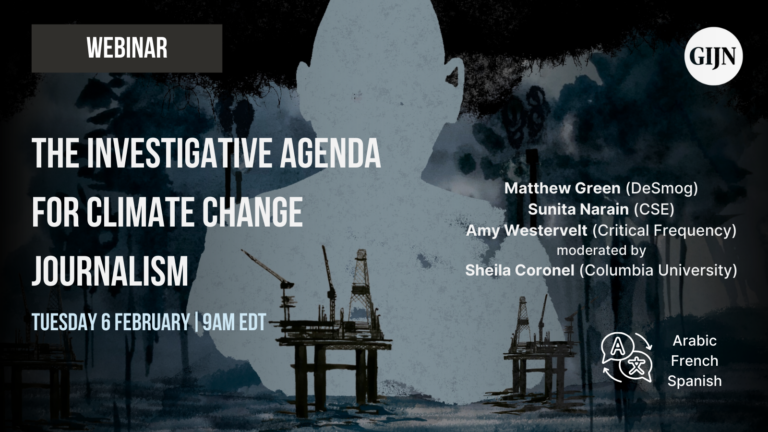 Full Report: The Investigative Agenda for Climate Change Journalism ...