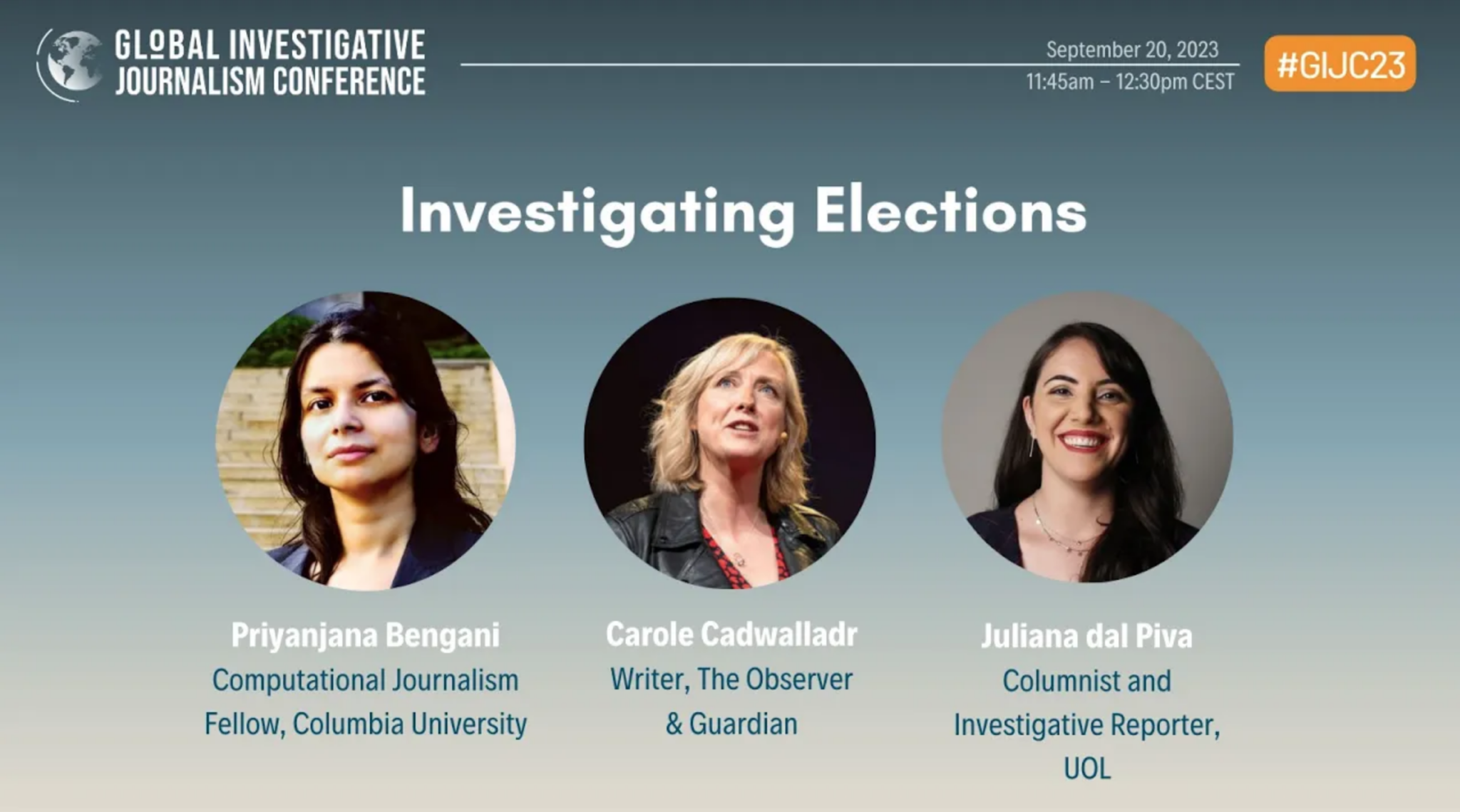 GIJC23 – Investigating Elections – Global Investigative Journalism Network