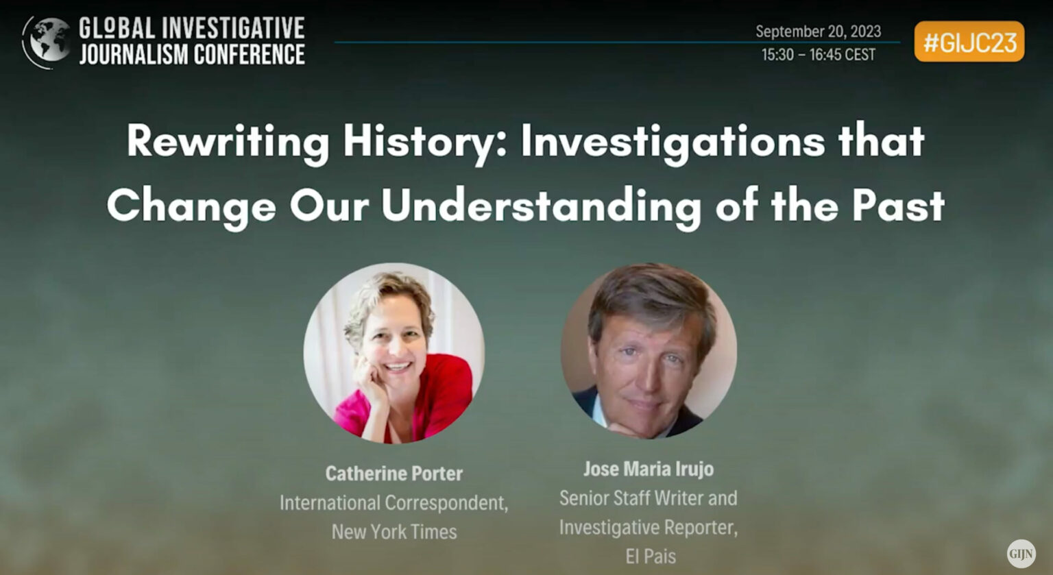 GIJC23 – Rewriting History: Investigations that Change Our Understanding of the Past – Global ...
