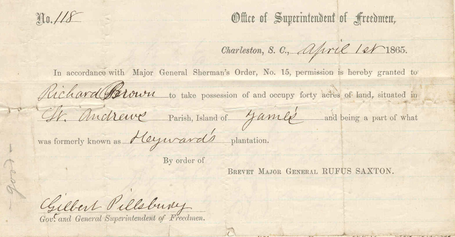 How We Uncovered the True Story of 40 Acres and a Mule – Global Investigative Journalism Network