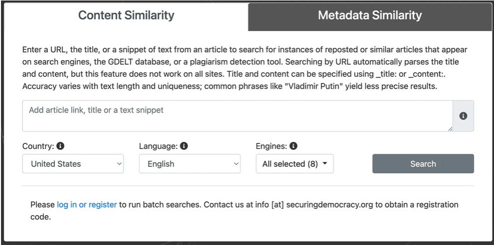Look Inside the Open Source ‘Information Laundromat’ Tool for Examining ... Look Inside the Open Source ‘Information Laundromat’ Tool for Examining ...