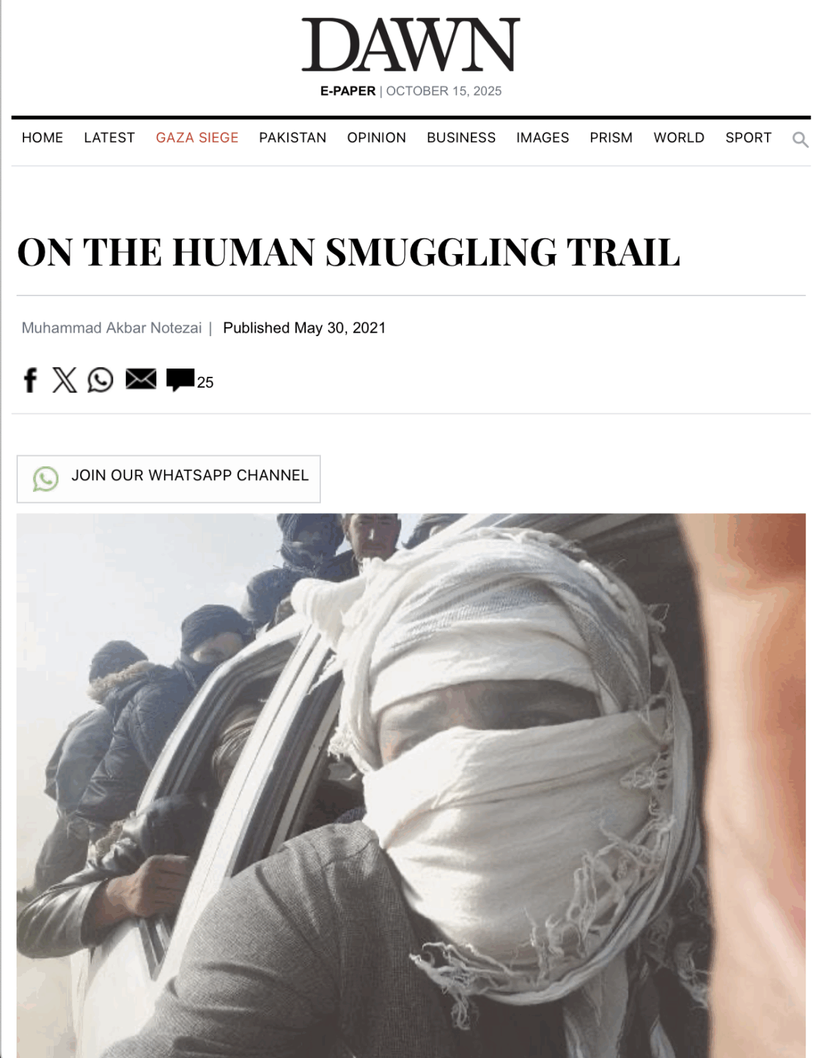 ‘A Global Transit Point’: Investigating Human Trafficking and People ...