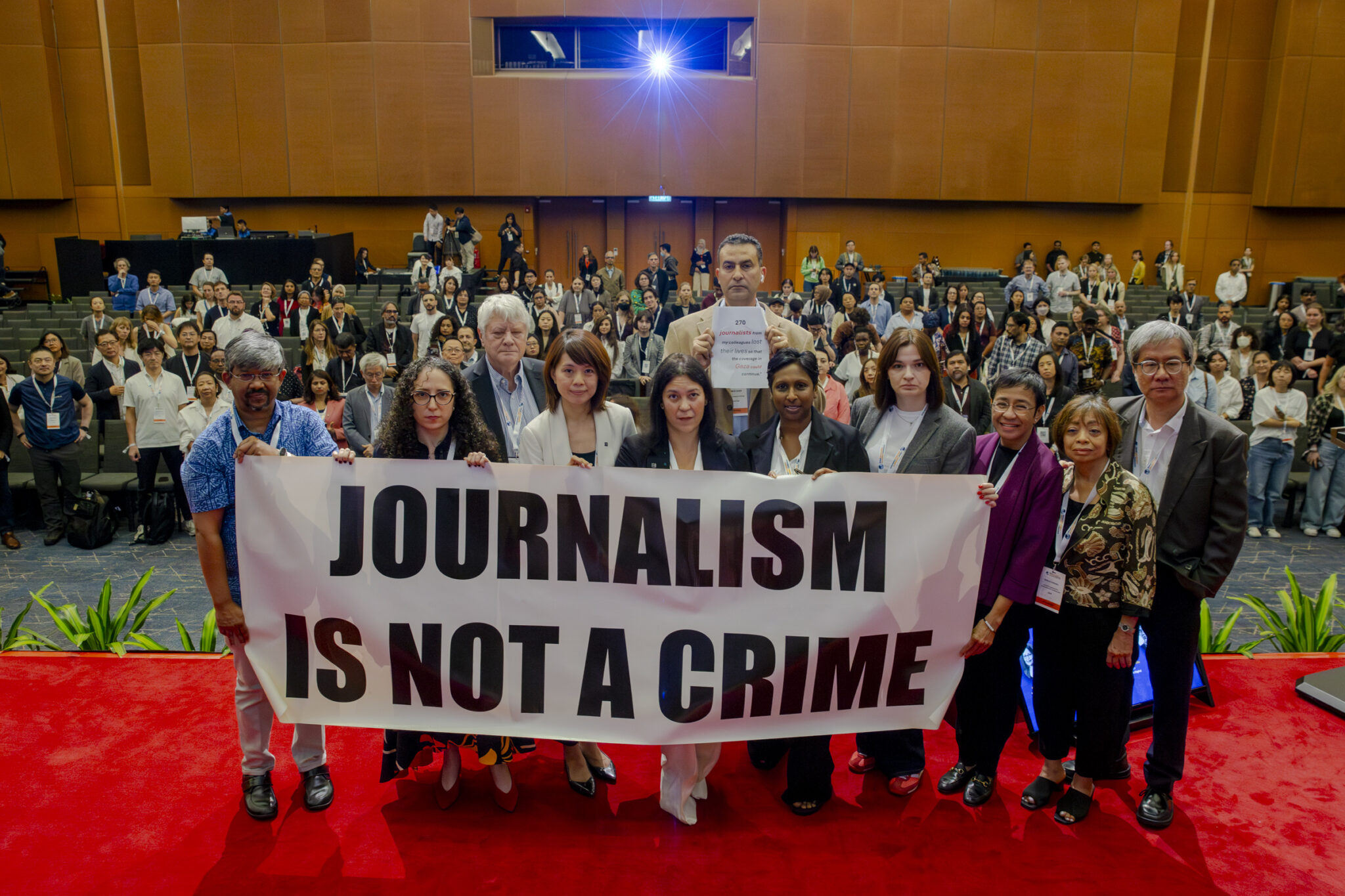 At GIJC25, Nobel Prize Laureate Maria Ressa Calls for ‘Radical Collaboration’ to Combat ...